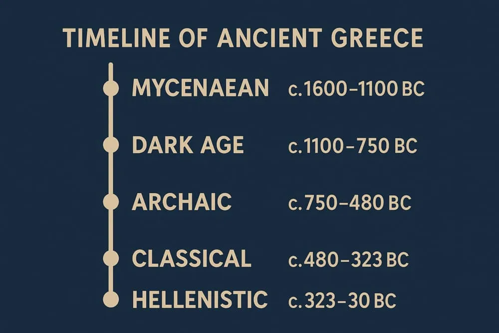 Timeline of Ancient Greece