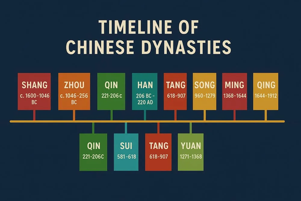 Timeline of Chinese Dynasties