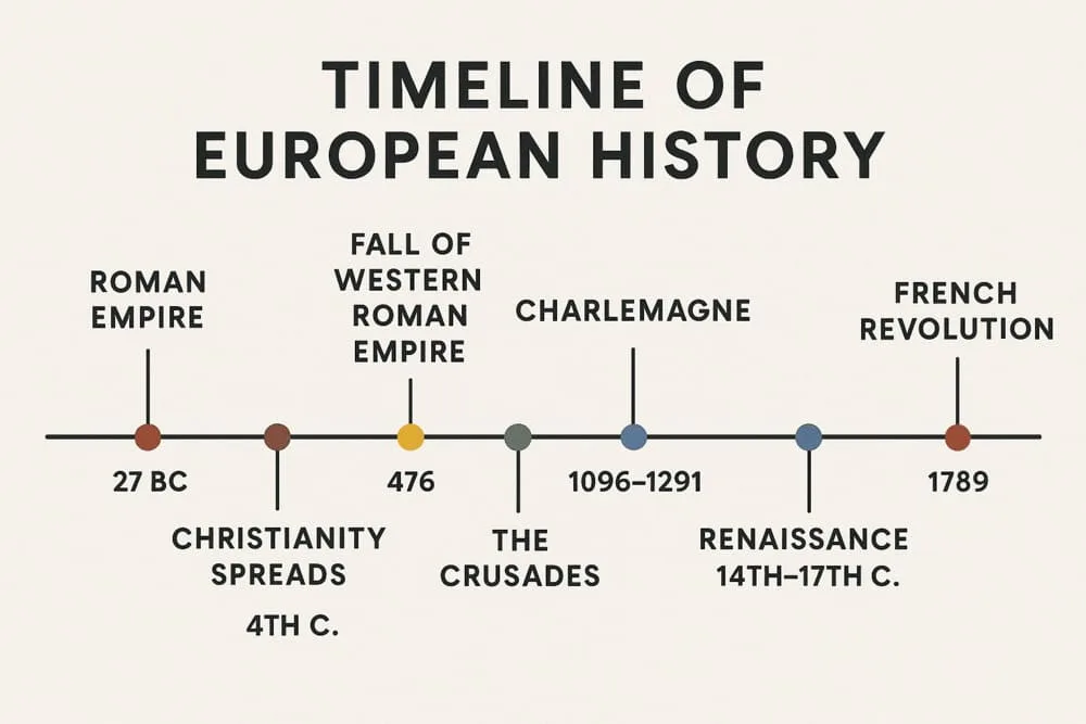 Timeline of European History