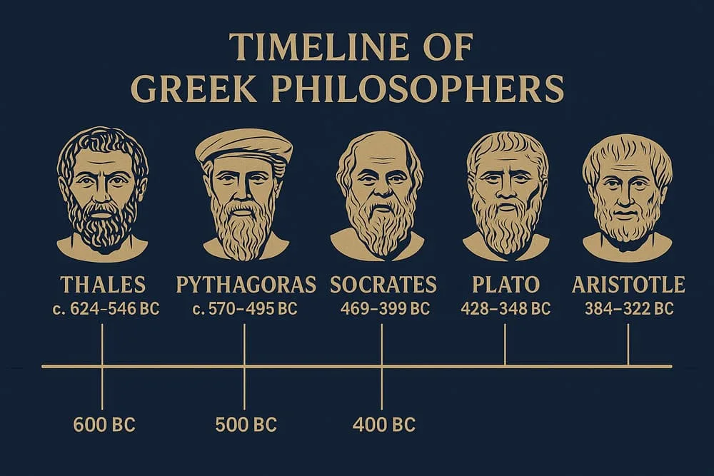 Timeline of Greek Philosophers