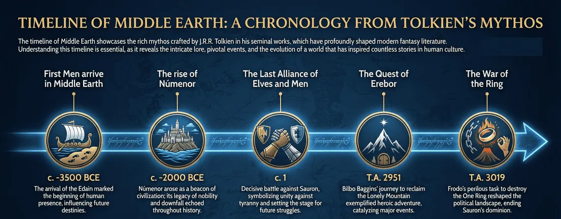 Timeline of Middle Earth